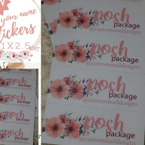 Office | 6 Ct Closet Name Stickers | Poshmark